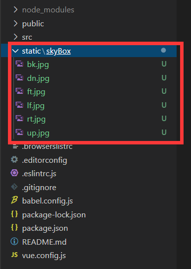 ThreeJS 在Vue中创建天空盒子，解决纹理贴图和模型不显示的其中一种情况_three vue textureloader.load-CSDN博客