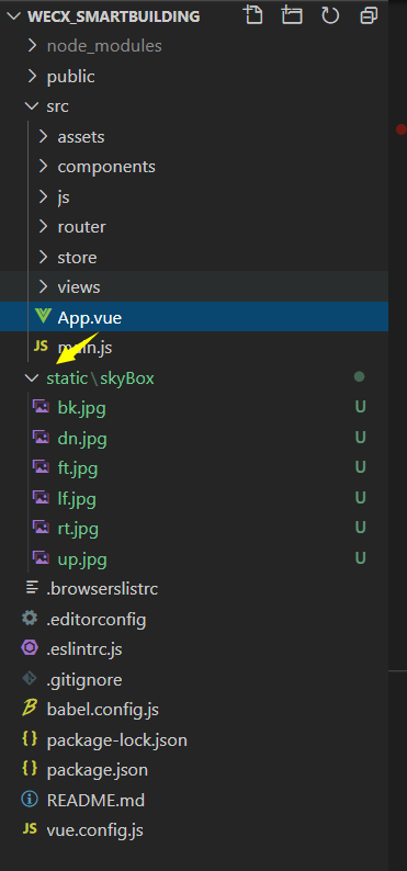 ThreeJS 在Vue中创建天空盒子，解决纹理贴图和模型不显示的其中一种情况_three vue textureloader.load-CSDN博客