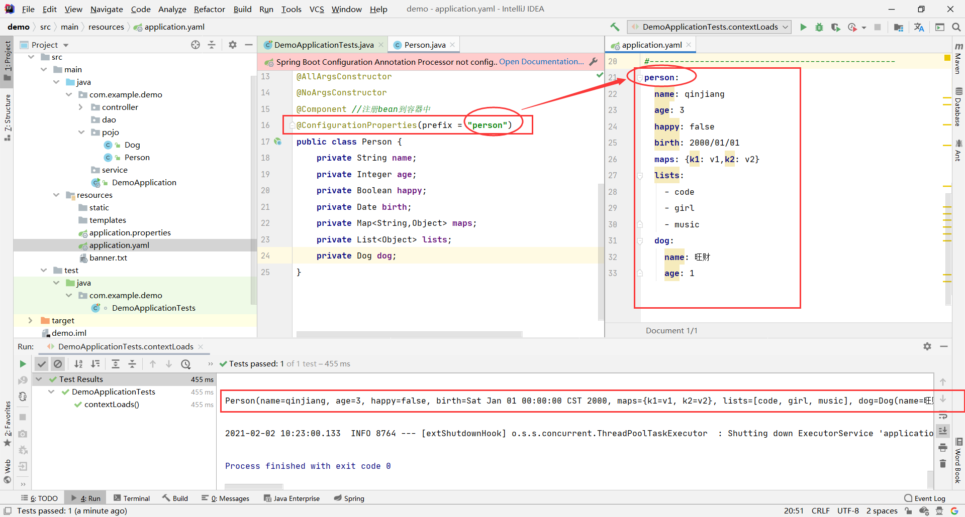 SpringBoot-yaml配置文件_yaml文件中klock-CSDN博客