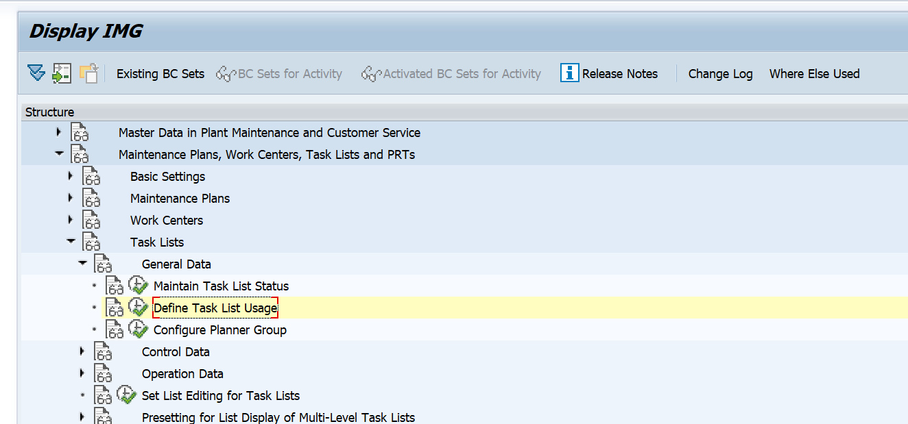 SAP PM 初级系列6 - 任务清单相关的配置_m自调任务清单图-CSDN博客