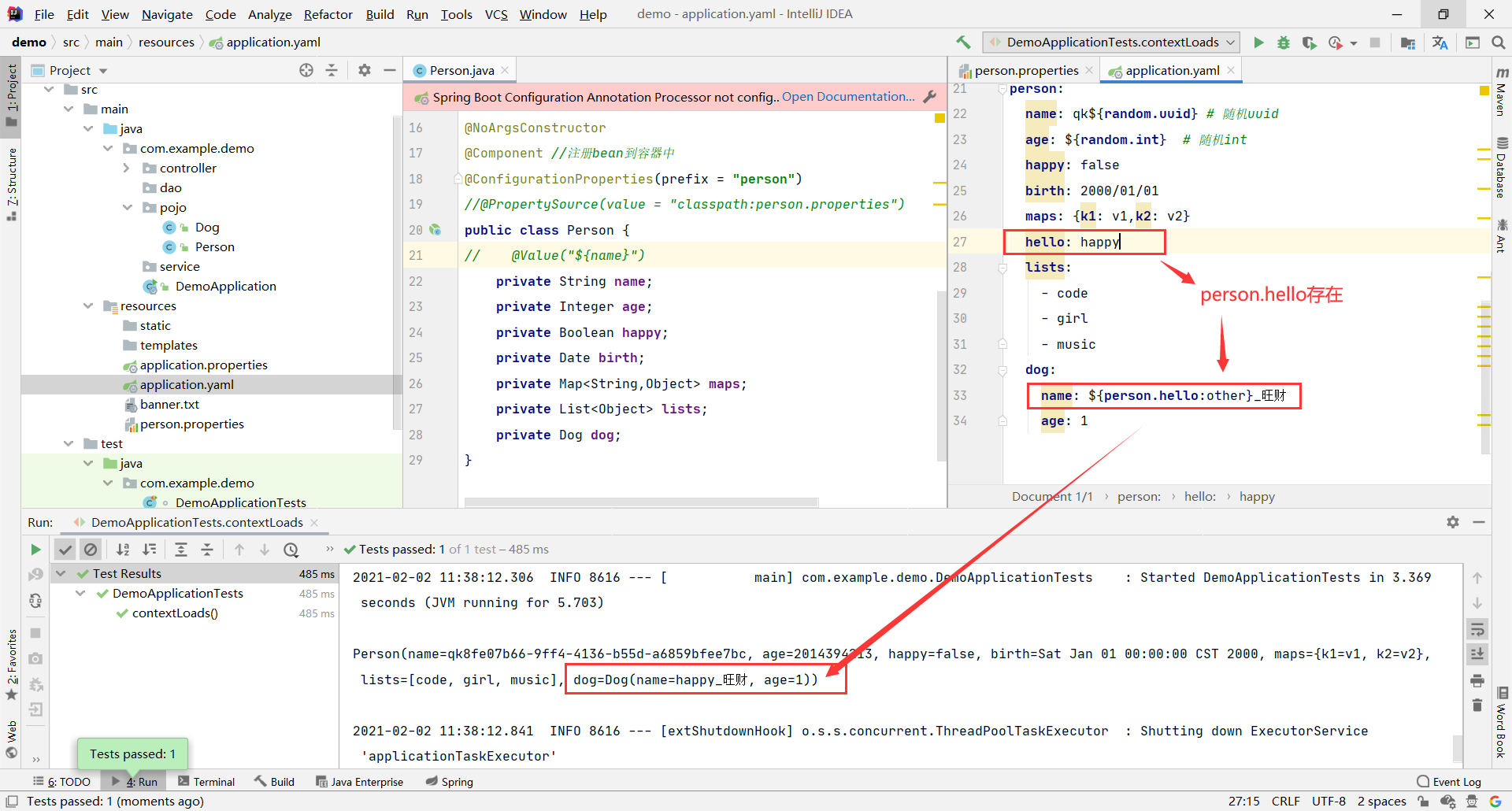 SpringBoot-yaml配置文件_yaml文件中klock-CSDN博客