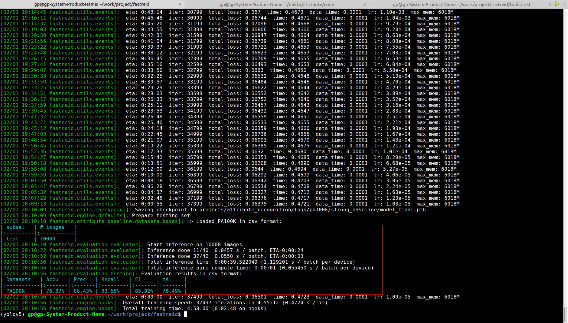 基于fastreid训练行人属性模型_fastreid训练特征模型-CSDN博客