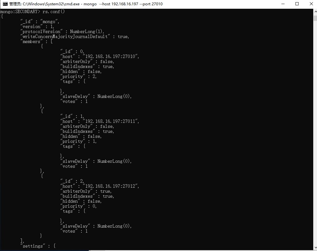 【MongoDB】mongo4单机版改为副本集(windows)_mongodb 中启用单机副本集-CSDN博客