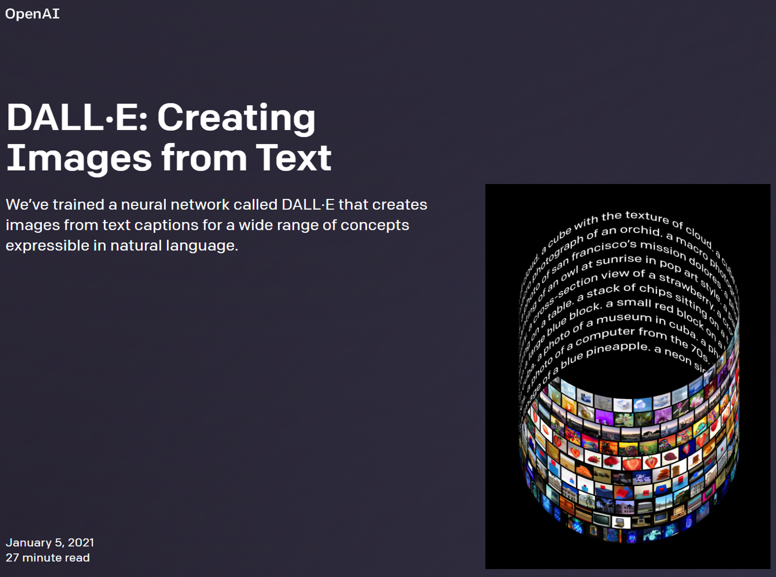 【论文阅读】由文字生成图像的力作 | DALL.E: Creating Images from Text_dall-e: creating images from text-CSDN博客
