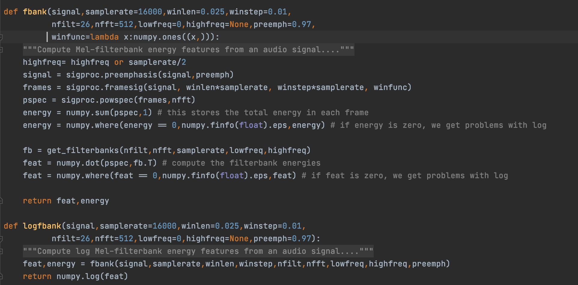 语音识别之Fbank特征提取工具的比较（kaldi、python_speech_features、torchaudio）_c++ 提取kaldi中的fbank-CSDN博客