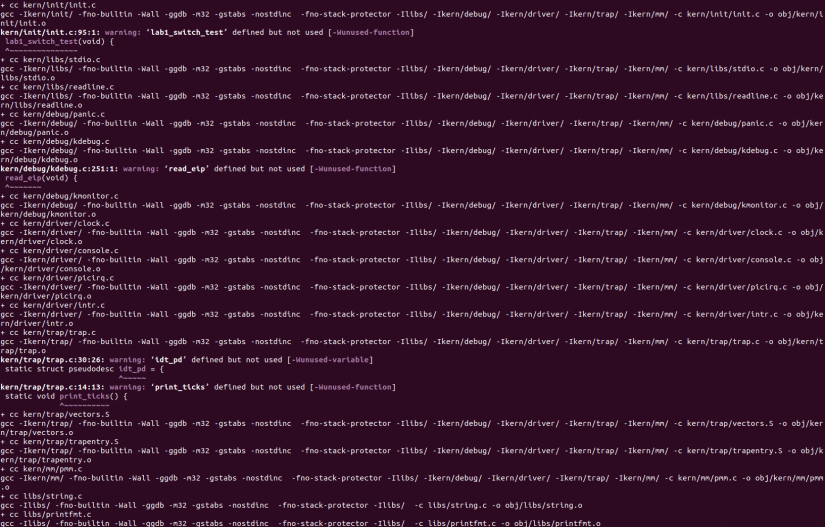 操作系统 ucore lab1实验报告_bootloader测试报告-CSDN博客