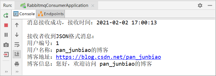 SpringBoot整合RabbitMQ实现消息的发送与接收_springboot 整合 rabbitmq 不能发sting 的数据吗?-CSDN博客