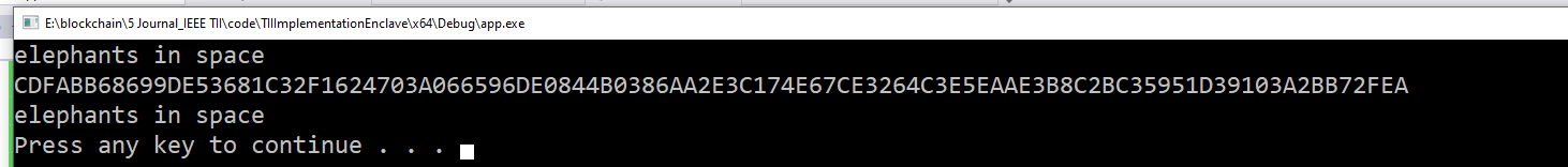 C ++ OpenSSL AES GCM 128BITS code example, can run directly in Visual Studio 2017 in WINS10 ...