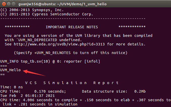 ubuntu下UVM的编译及首个程序的验证_uvm-1.1d-CSDN博客