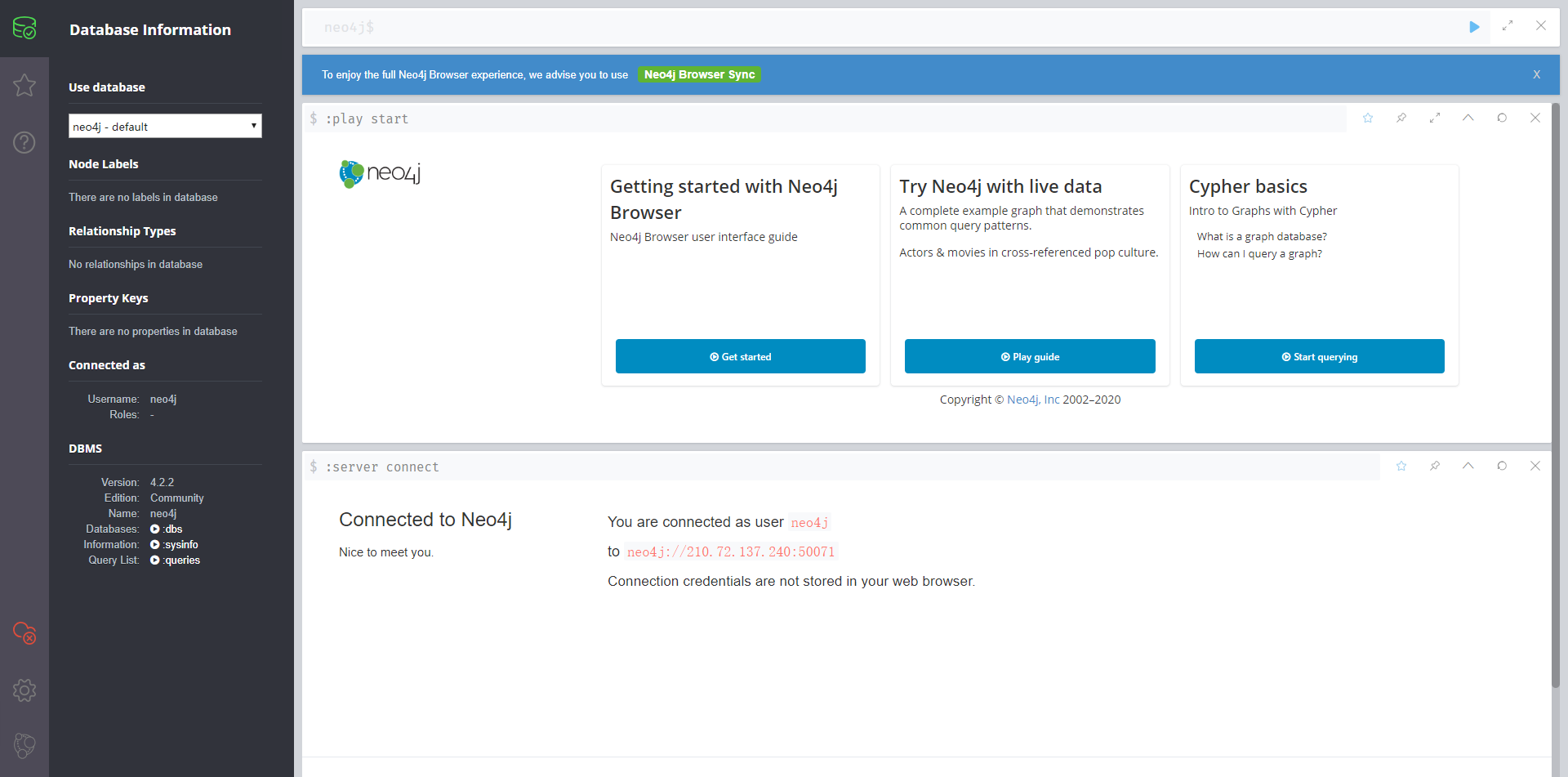 Neo4j（Docker版）安装与使用_the old parameter syntax `{param}` is no longer su-CSDN博客