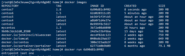 Docker Cmd和entrypoint深入详解分析 Entrypoint [catalina Sh Run] Csdn博客