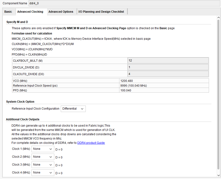 KU FPGA DDR4 SDRAM仿真/板卡测试_mig invalid core-CSDN博客