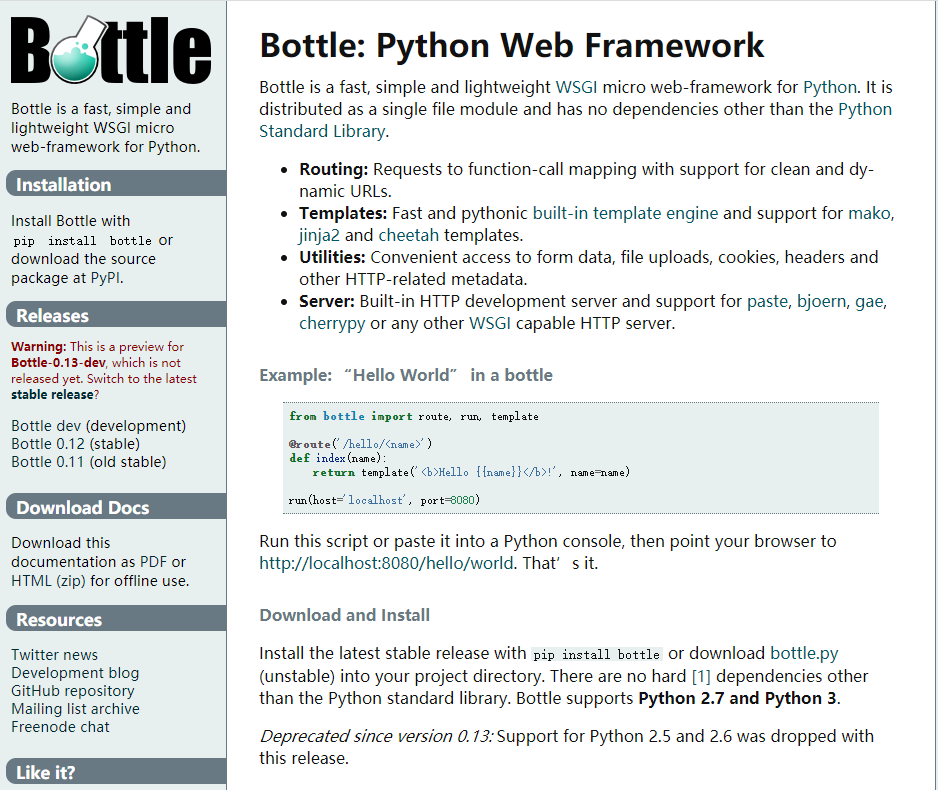 【Python Web】30个Python Web开发框架介绍-CSDN博客