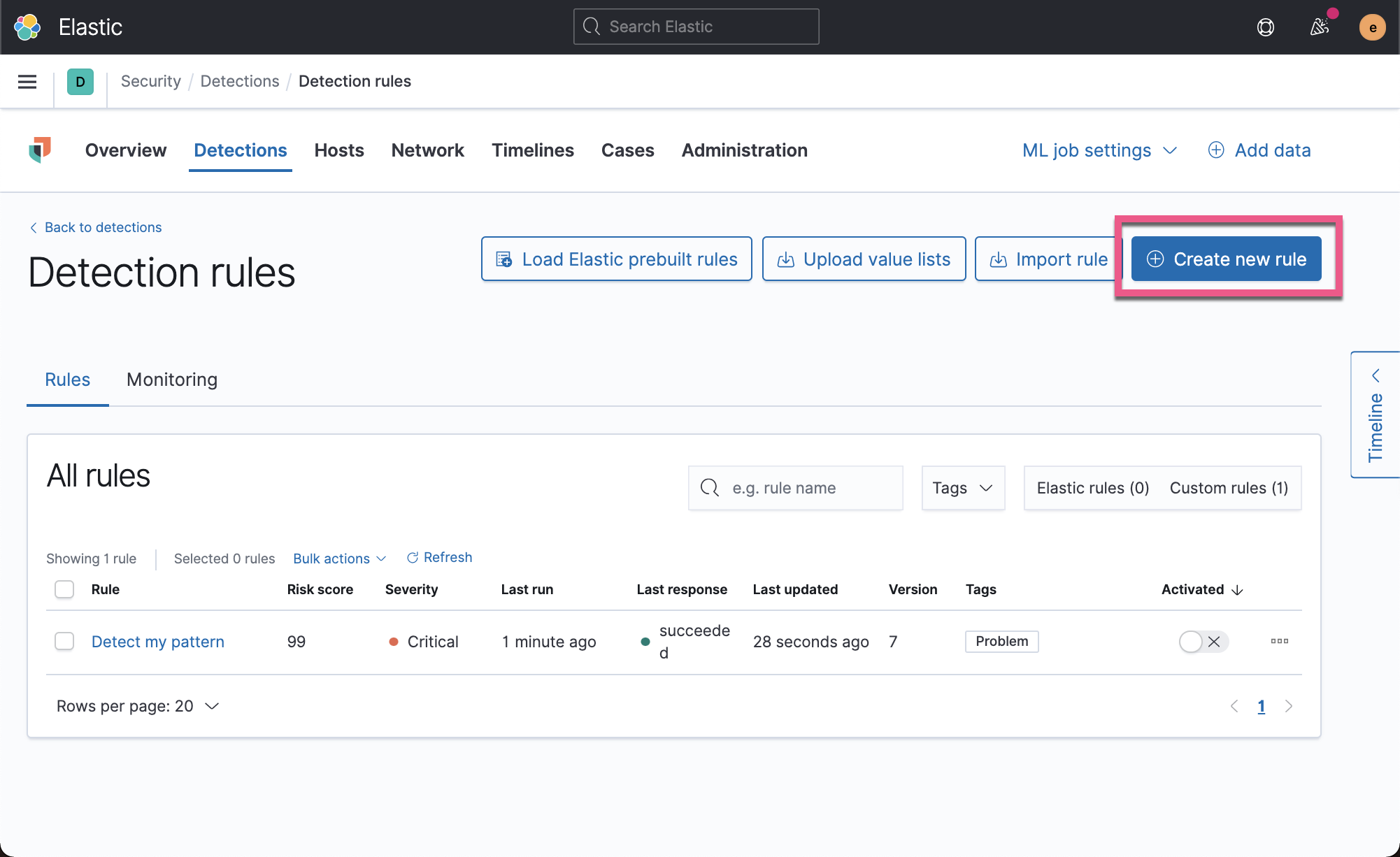 Elasticsearch：为 Elastic Security 定制 Detection rules_elasticsearch rule-CSDN博客