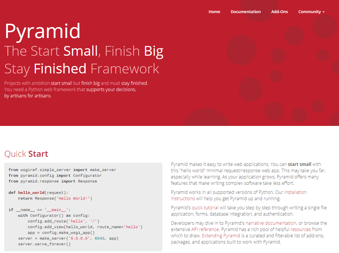 【Python Web】30个Python Web开发框架介绍-CSDN博客
