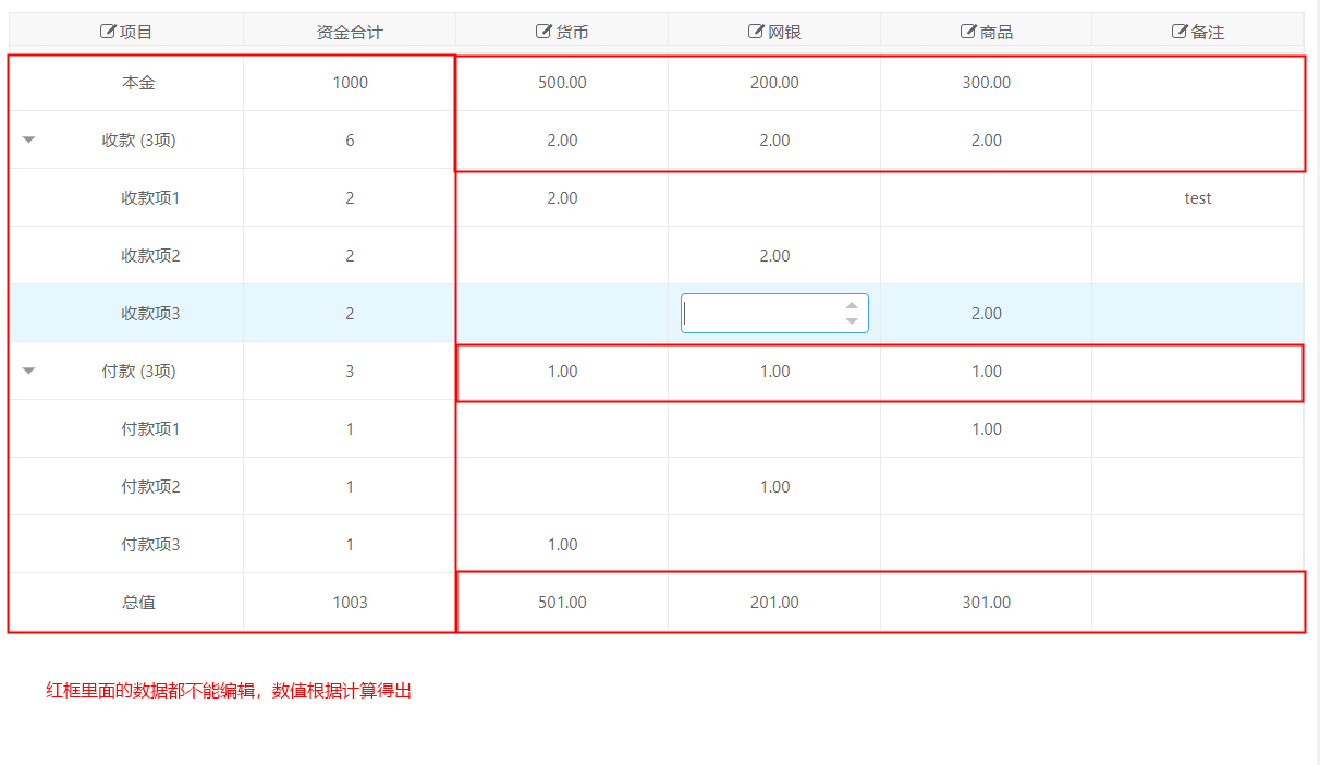 Vxe Table行列计算vxe Table第一行 等于下面所有行的和 Csdn博客 