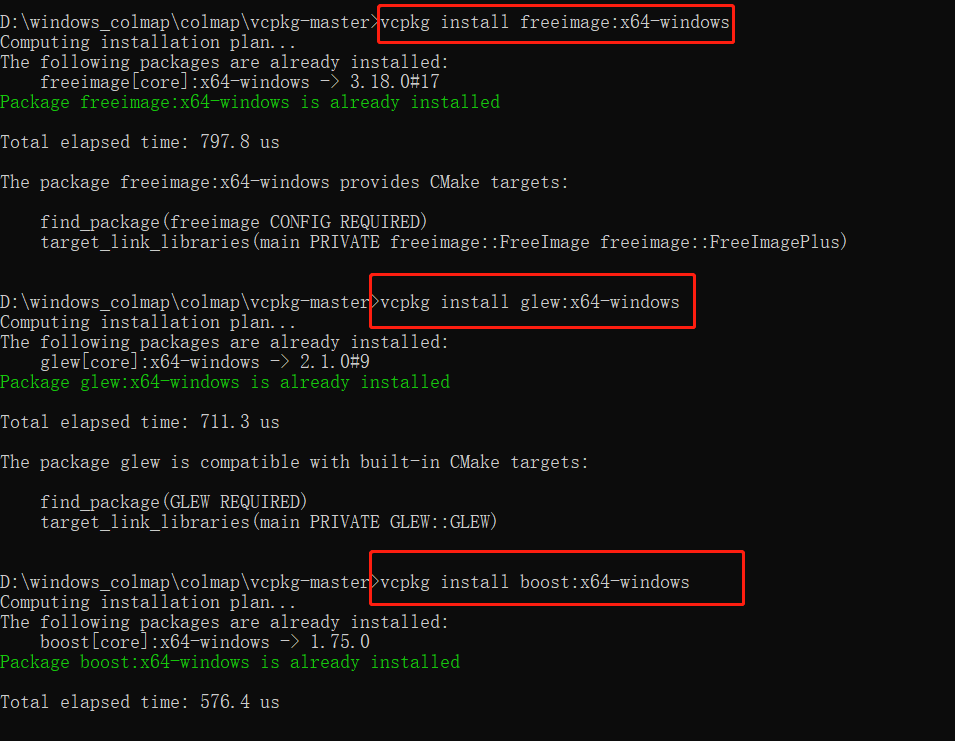 openmvg、colmap windows10编译经验文档_vcpkg openmp-CSDN博客