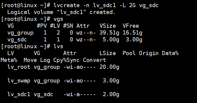 Centos 7 LVM磁盘管理_centos7lvm-CSDN博客