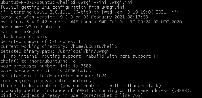 Ubuntu+Nginx+uwsgi+Django部署手册_小火煎服务器端部署-CSDN博客