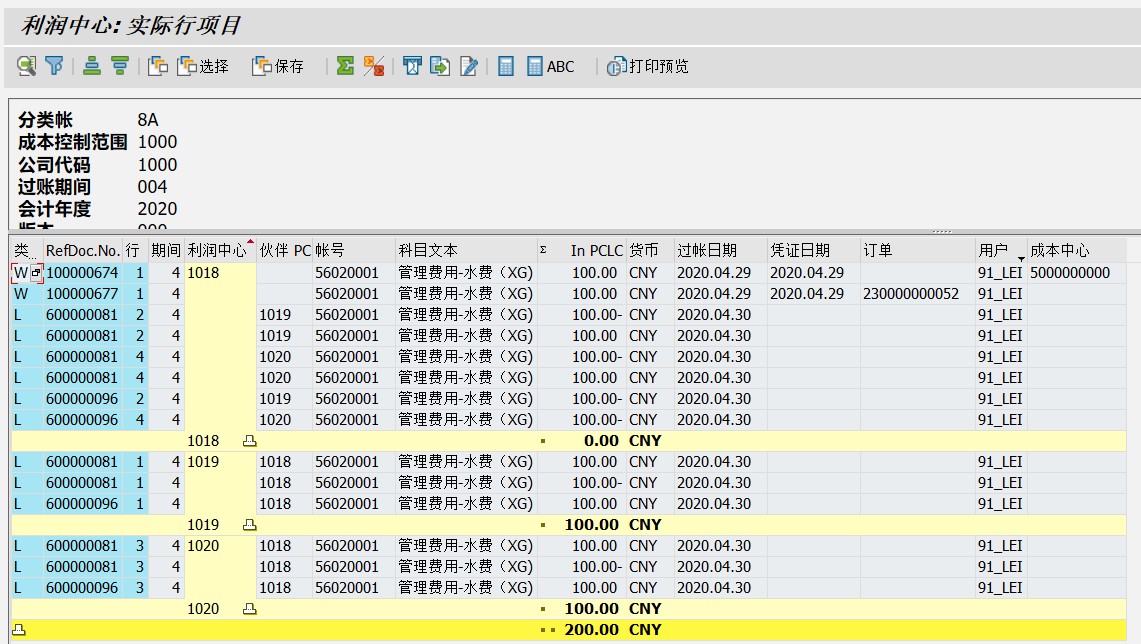 EC-PCA: 利润中心分配分摊流程-3KE5 / 4KE5_sap 4ke5-CSDN博客
