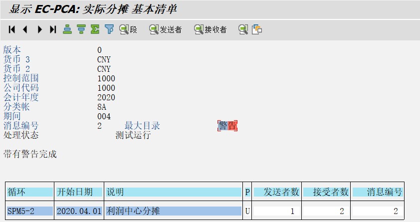 EC-PCA: 利润中心分配分摊流程-3KE5 / 4KE5_sap 4ke5-CSDN博客