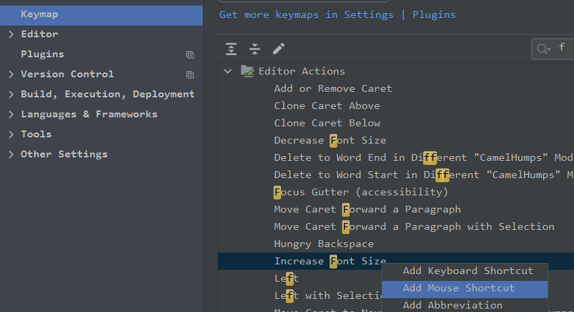 Set Intellij IDEA code zoom out shortcut keys - Programmer Sought