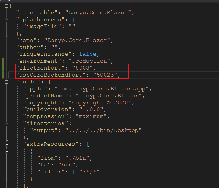 Electronnet Blazor 构建桌面应用启动时默认端口号8000冲突blazor 端口 Csdn博客 