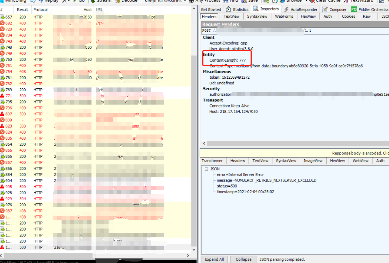 请求后台 Unexpected EOF read on the socket_org.apache.coyote.closenowexception: failed write-CSDN博客