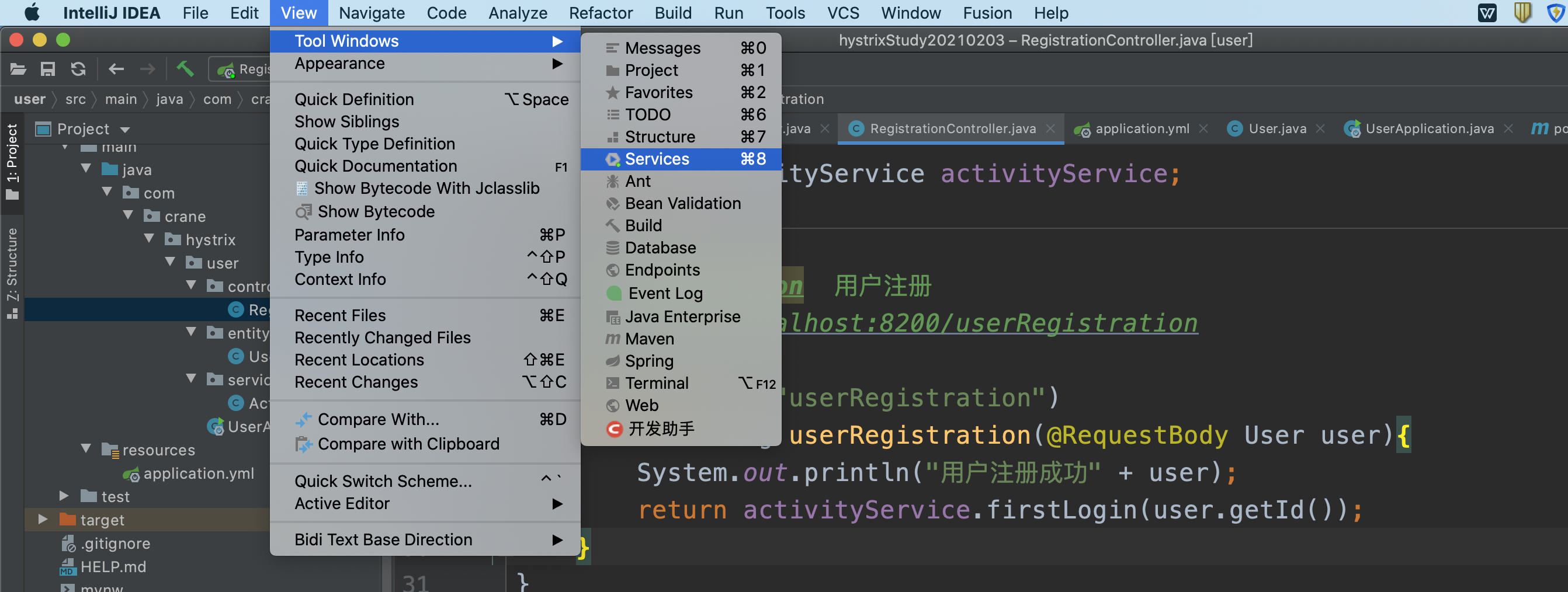 Java编程工具(14)：mac下idea中设置Run Dashboard_mac idea run dashboard-CSDN博客