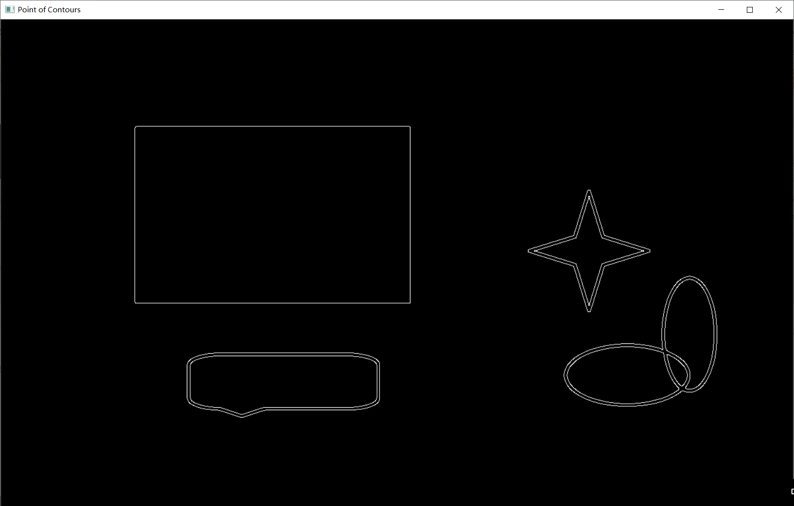 OpenCV之轮廓查找与绘制（findContours和drawContours函数详解）_opencv轮廓关系 findcontours ...