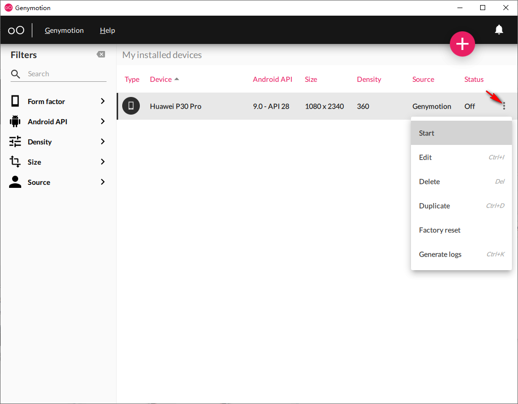 下载、安装 Genymotion，创建虚拟设备_genymotion desktop-CSDN博客
