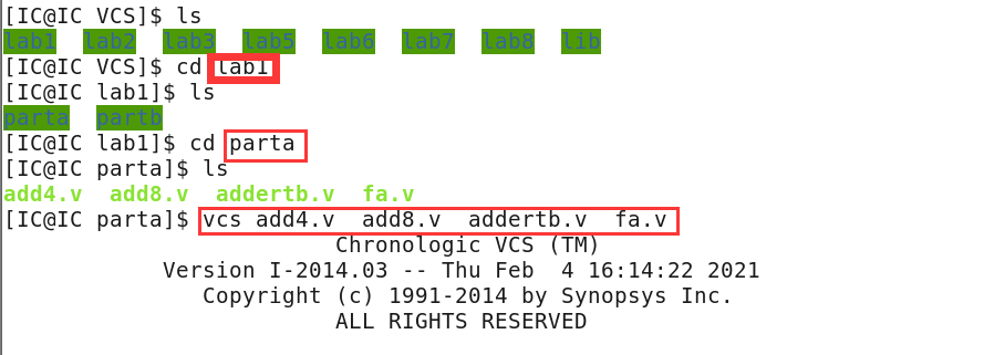VCS练习：VCS Simulation Basics_simv up to date-CSDN博客