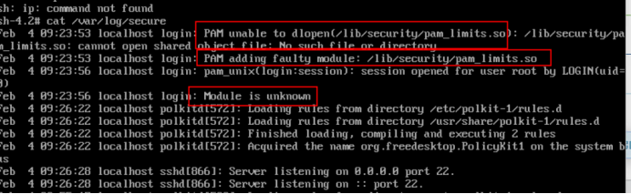 Linux无法登录，显示module is unknown_su: cannot open session: module is unknown-CSDN博客