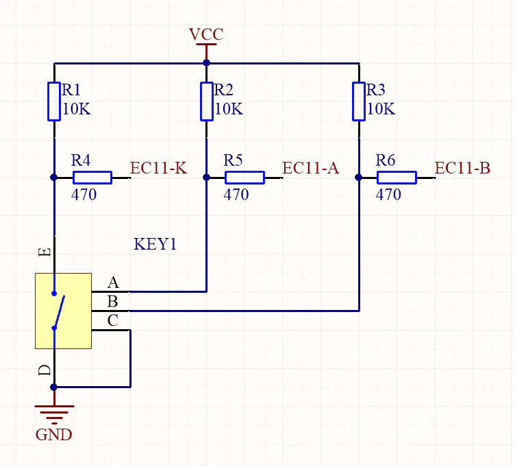 [模块]EC11旋转编码器_ec11旋转编码器与单片机连接图-CSDN博客