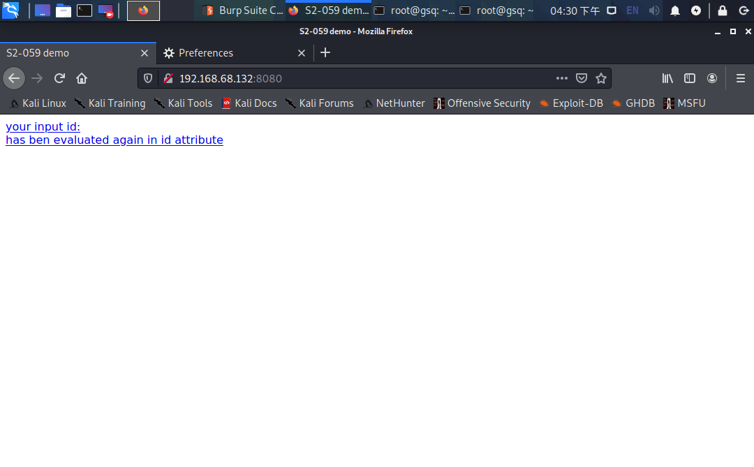 Struts2_059_RCE CVE-2019-0230 漏洞复现_s2-059漏洞流程_ADummy_的博客-CSDN博客