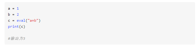 python中的eval()函数_python进阶中eval()-CSDN博客
