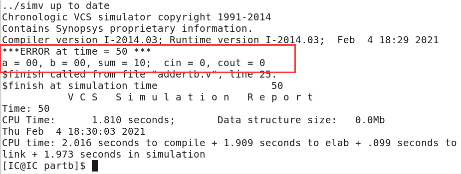 VCS练习：VCS Debugging Basics_vcs -h-CSDN博客