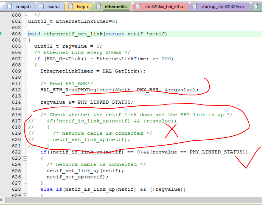 STM32F429通过CubeMx移植Lwip时遇到的网线热插拔ping不通问题解决办法_dp83848 ping不通-CSDN博客