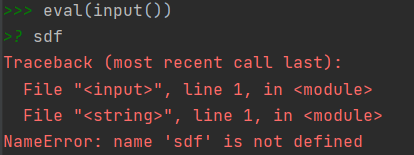 关于eval，eval后一定要输入数字，输入的是字母的话会报错，除非这个字母是变量_eval(input)不能输入字符-CSDN博客