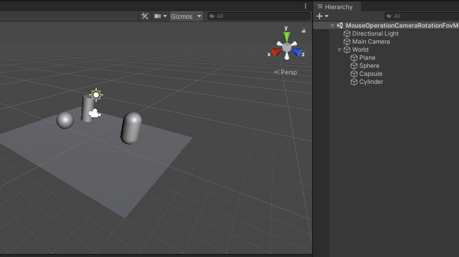 Unity 基础 之 鼠标控制 相机（摄像机Camera）的旋转，移动和 fov 的简单使用整理_unity鼠标控制镜头旋转-CSDN博客