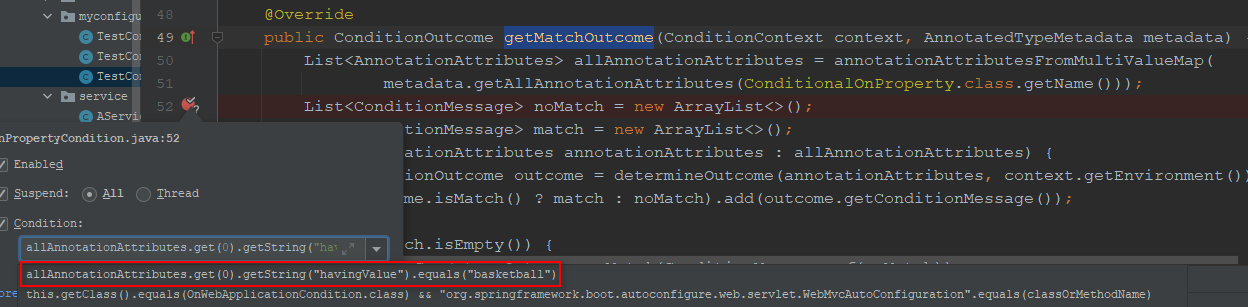 springboot对条件接口Condition的扩展和使用_接口参数strcondition-CSDN博客