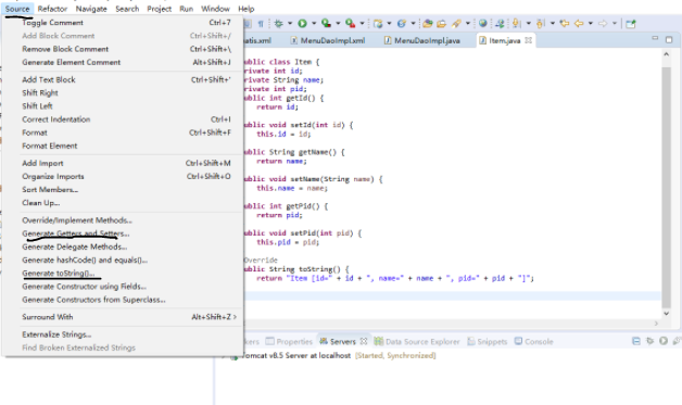 eclipse中的快捷键:快速注释+类跳转+get/set方法快速添加+查找类+文件内容搜索_eclipse怎么搜索注释的内容-CSDN博客