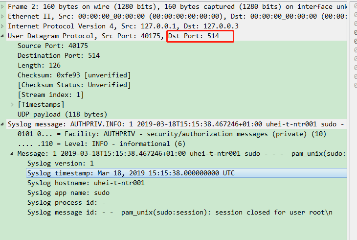 syslog协议解析源码实现及Wireshark抓包分析_syslog rfc 5424 标准数据格式 wireshark-CSDN博客