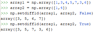 【冰糖Python】numpy 差集、异或集、并集、交集 setdiff1d() setxor1d() union1d() intersect1d()-CSDN博客