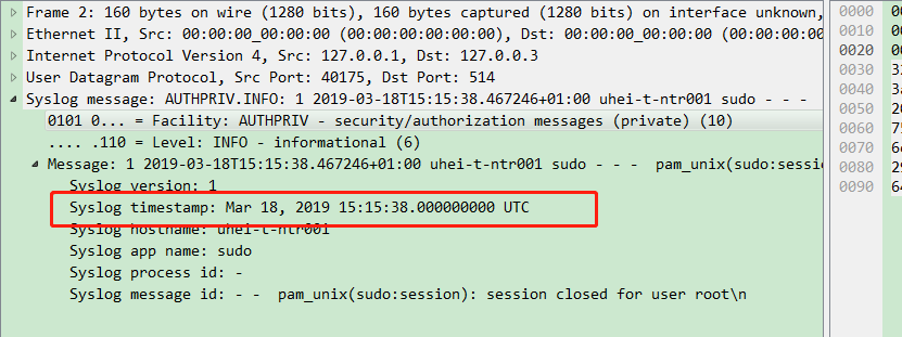 syslog协议解析源码实现及Wireshark抓包分析_syslog rfc 5424 标准数据格式 wireshark-CSDN博客