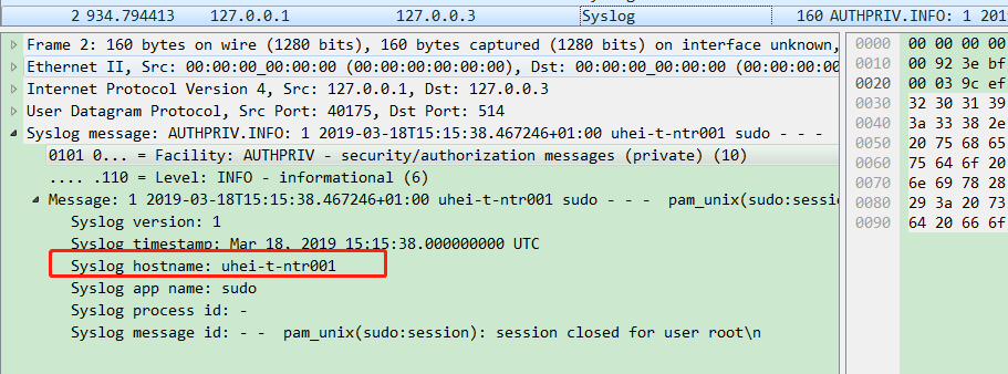 syslog协议解析源码实现及Wireshark抓包分析_syslog rfc 5424 标准数据格式 wireshark-CSDN博客