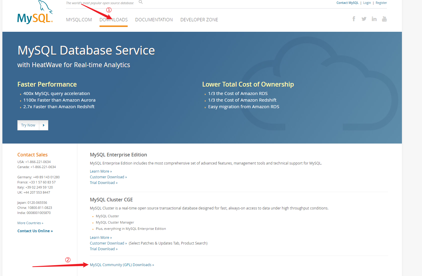 【数据库MySQL】2021最新官网下载及查看MySQL版本步骤教程_mysql 查看版本下载-CSDN博客