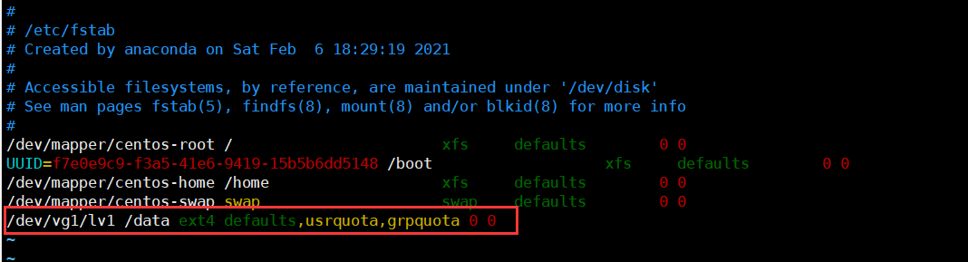 Linux-Ext4系统文件与磁盘配额(扩展)_linux ext4文件系统 预防磁盘写满-CSDN博客