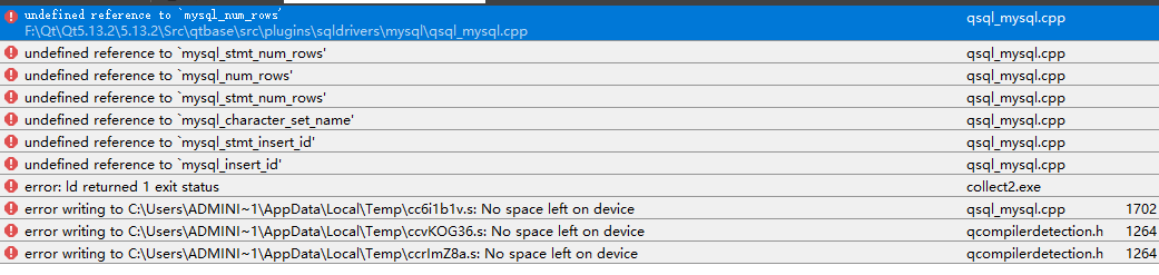 【全教程】qt连接mysql——从qt编译mysql驱动到qt连接mysql数据库（二、编译连接）_qt静态编译如何把libmysql.dll加进去_ TEER的博客-CSDN博客