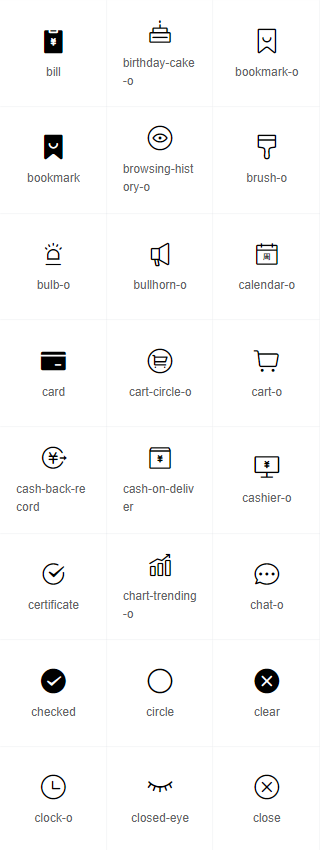 Vant 自带ico样式与名称vant Icon Csdn博客 